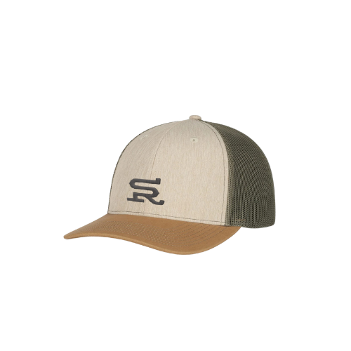 Stone Ranch Gold and Beige Cap - Black Logo